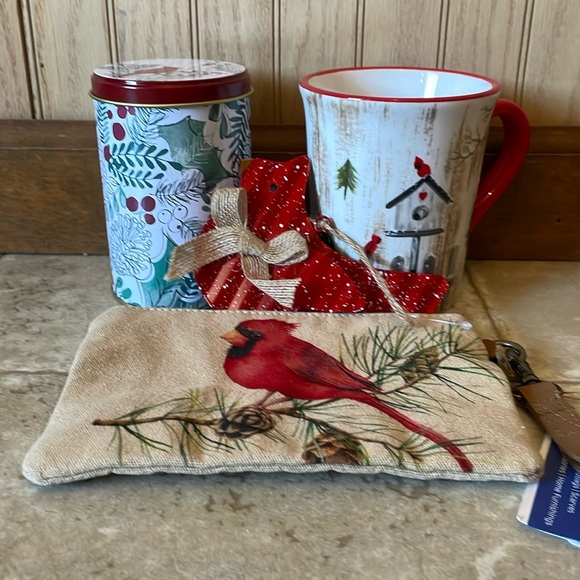 Other | New Red Cardinal Gift Set | Poshmark
